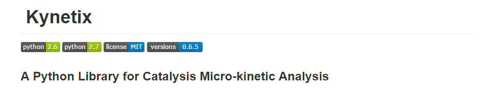 动力学模拟程序更名为Kynetix | PytLab
